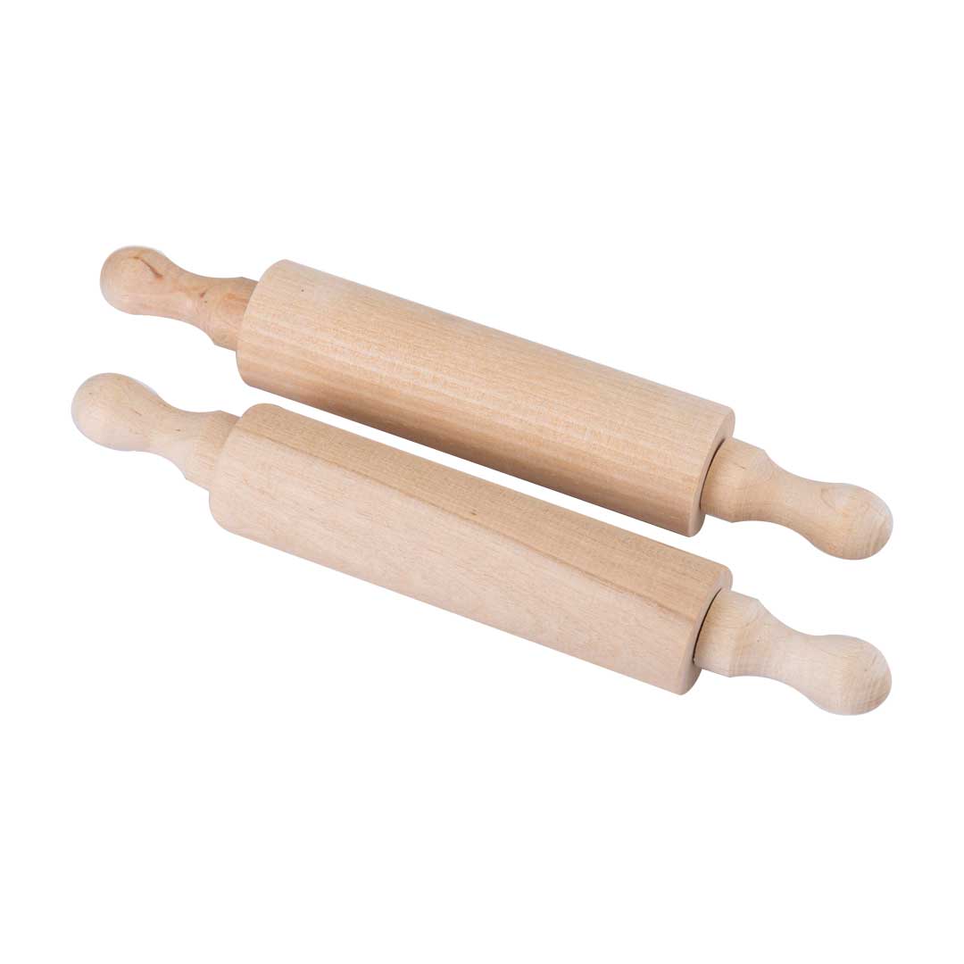 Rodillos de madera x 2 unidades - Panamericana