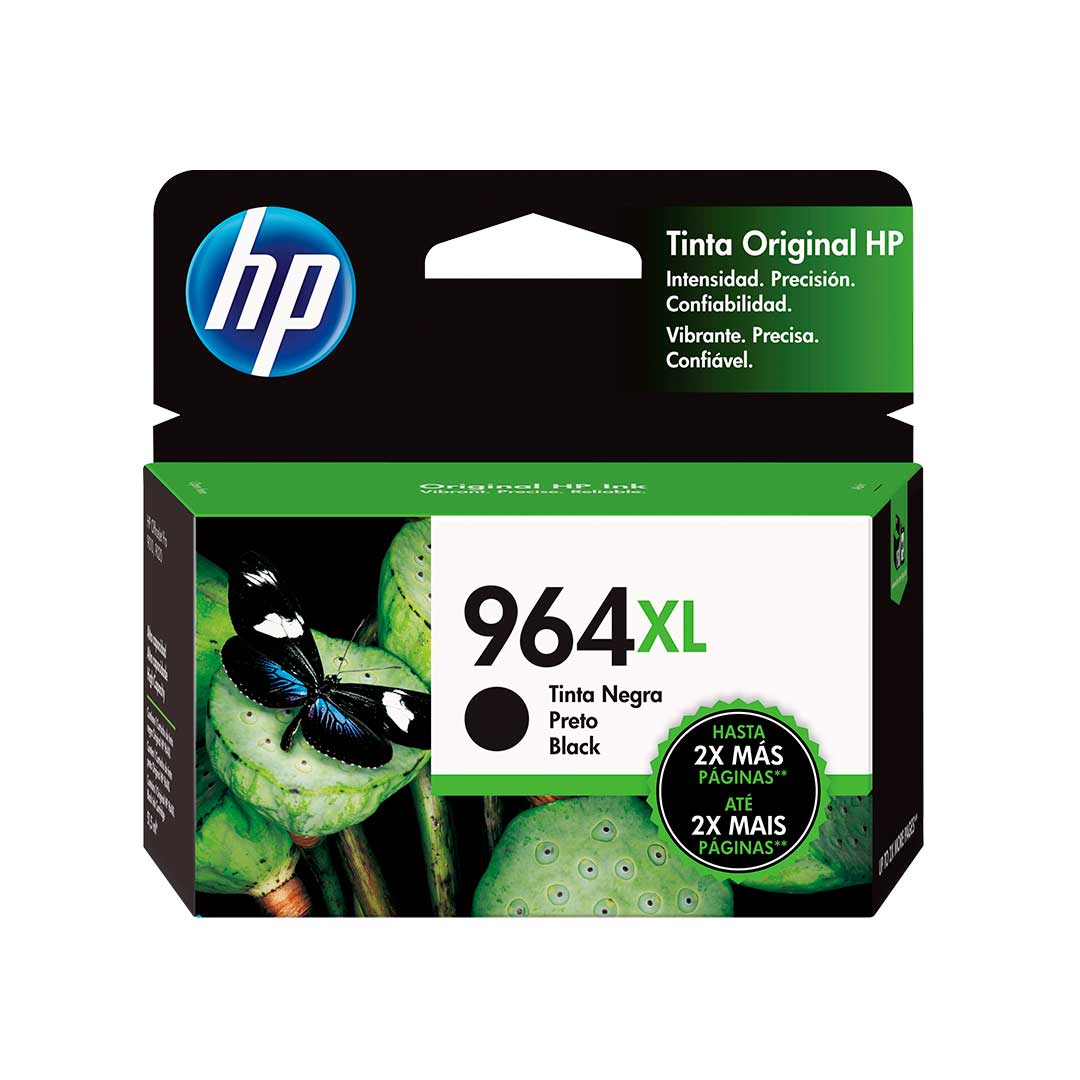 Cartucho de tinta HP 964 XL negro, 51.5 ml - Panamericana