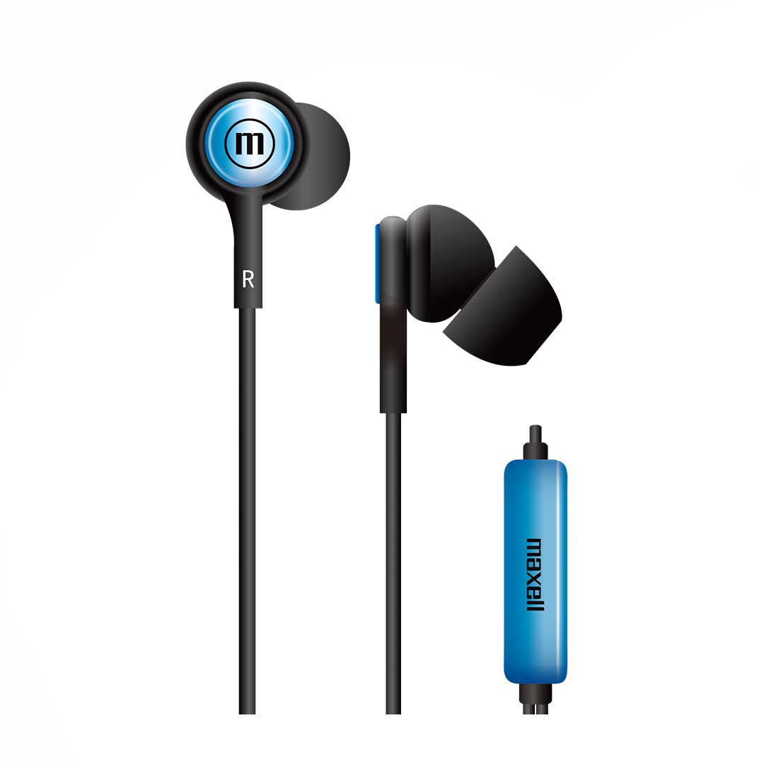 Audífonos Maxell Tips azules - Panamericana