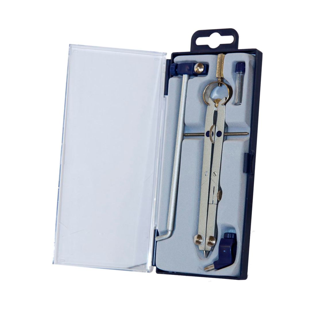 Compás de precisión con extensiones (3 piezas) - Panamericana