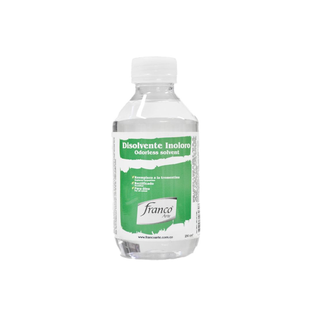 Disolvente inoloro para óleo Franco x 250 ml - Panamericana