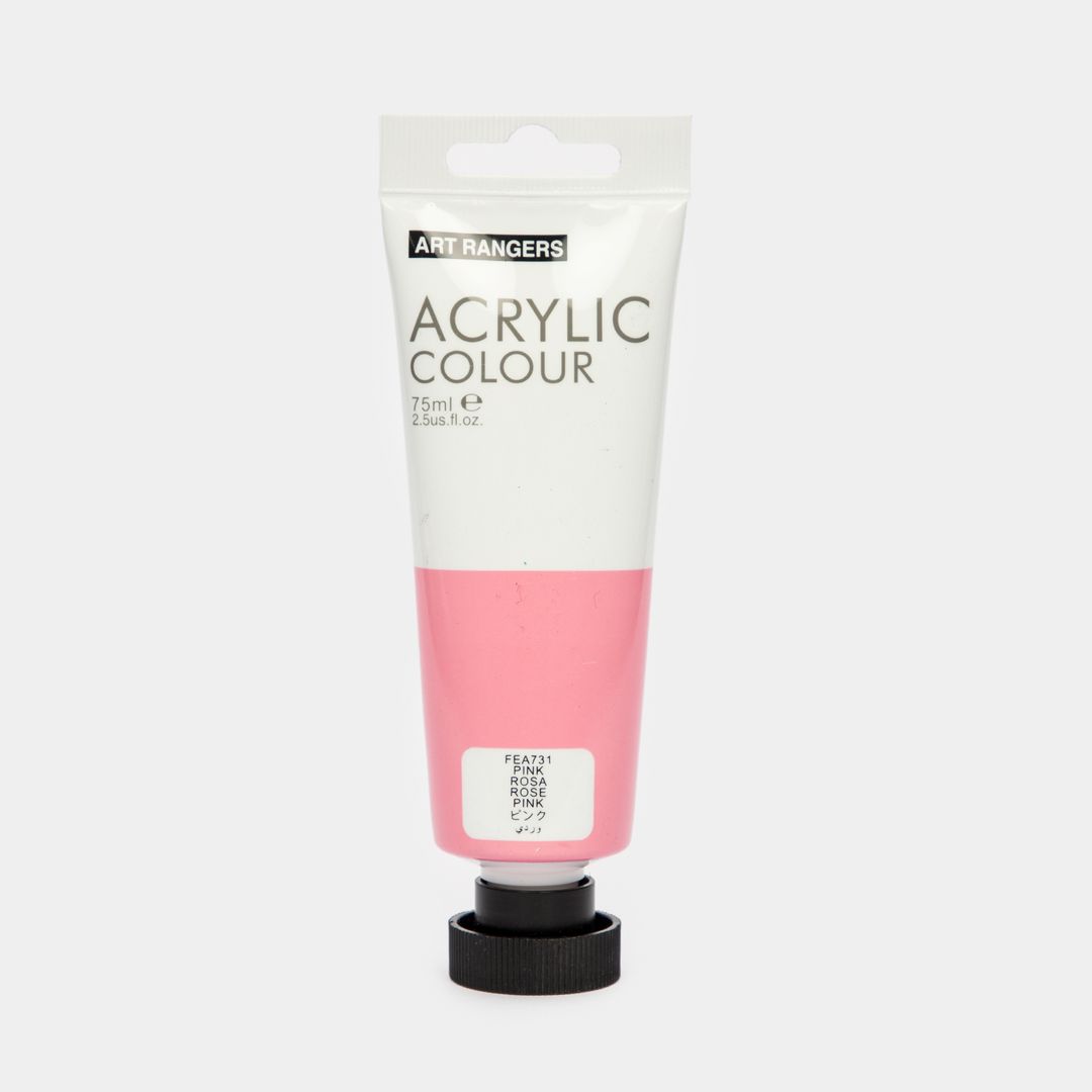 Acrílico de 75 ml, color rosa - Panamericana