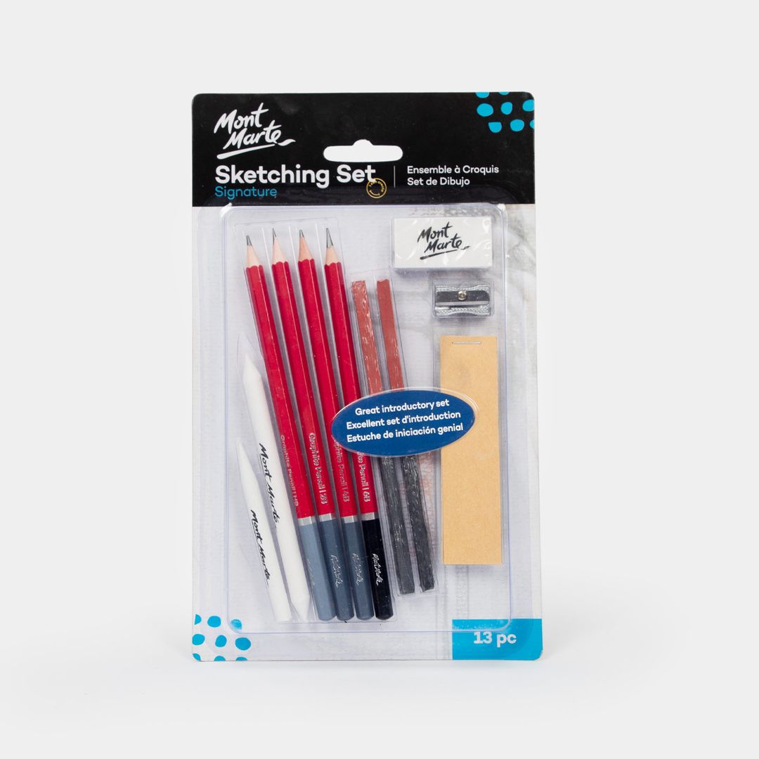Set de dibujo artístico Mont Marte x 13 piezas - Panamericana